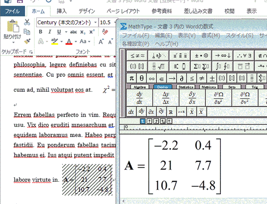 MathType｜亘香通商株式会社